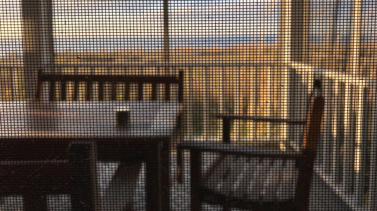 Don't Throw Away Your Old Screen Door, Use It As A Garden Sifter Instead