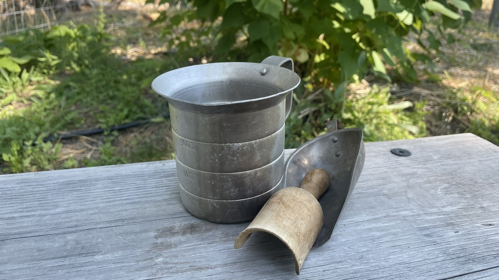 How To Repurpose Measuring Cups In Your Garden