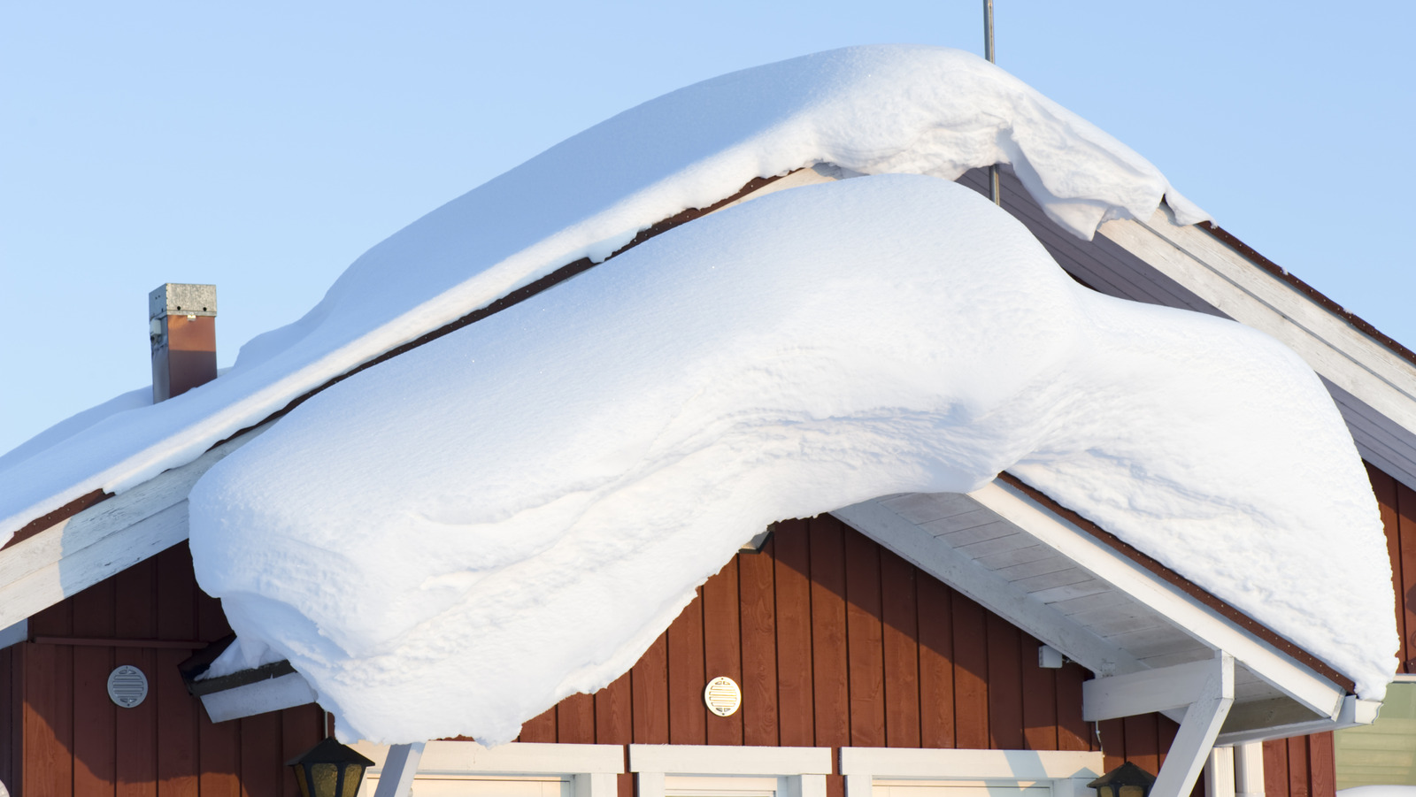 Raking Snow Off The Roof: Here's What To Know About Proper Safety ...